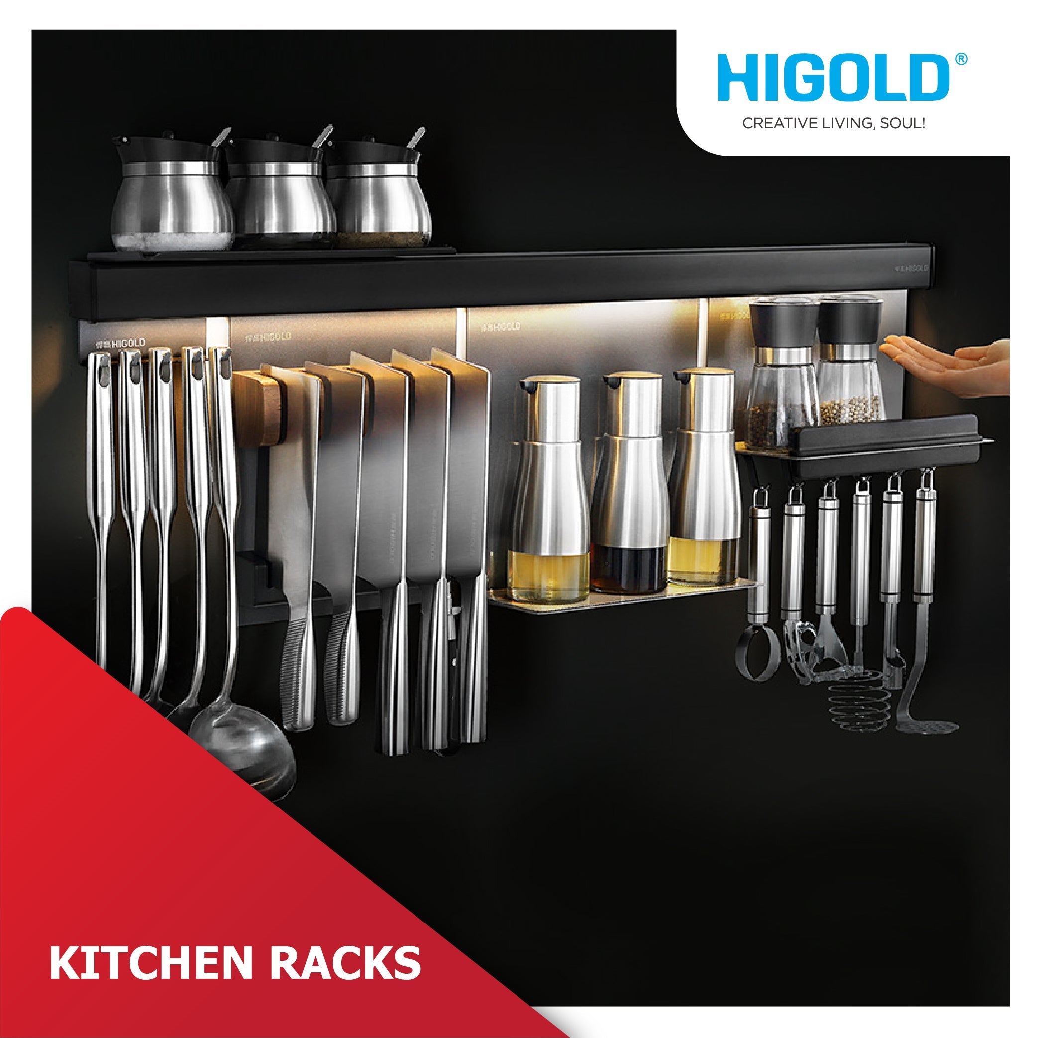Higold Kitchen Racks | Category – M. M. Noorbhoy & Co (Pvt) Ltd