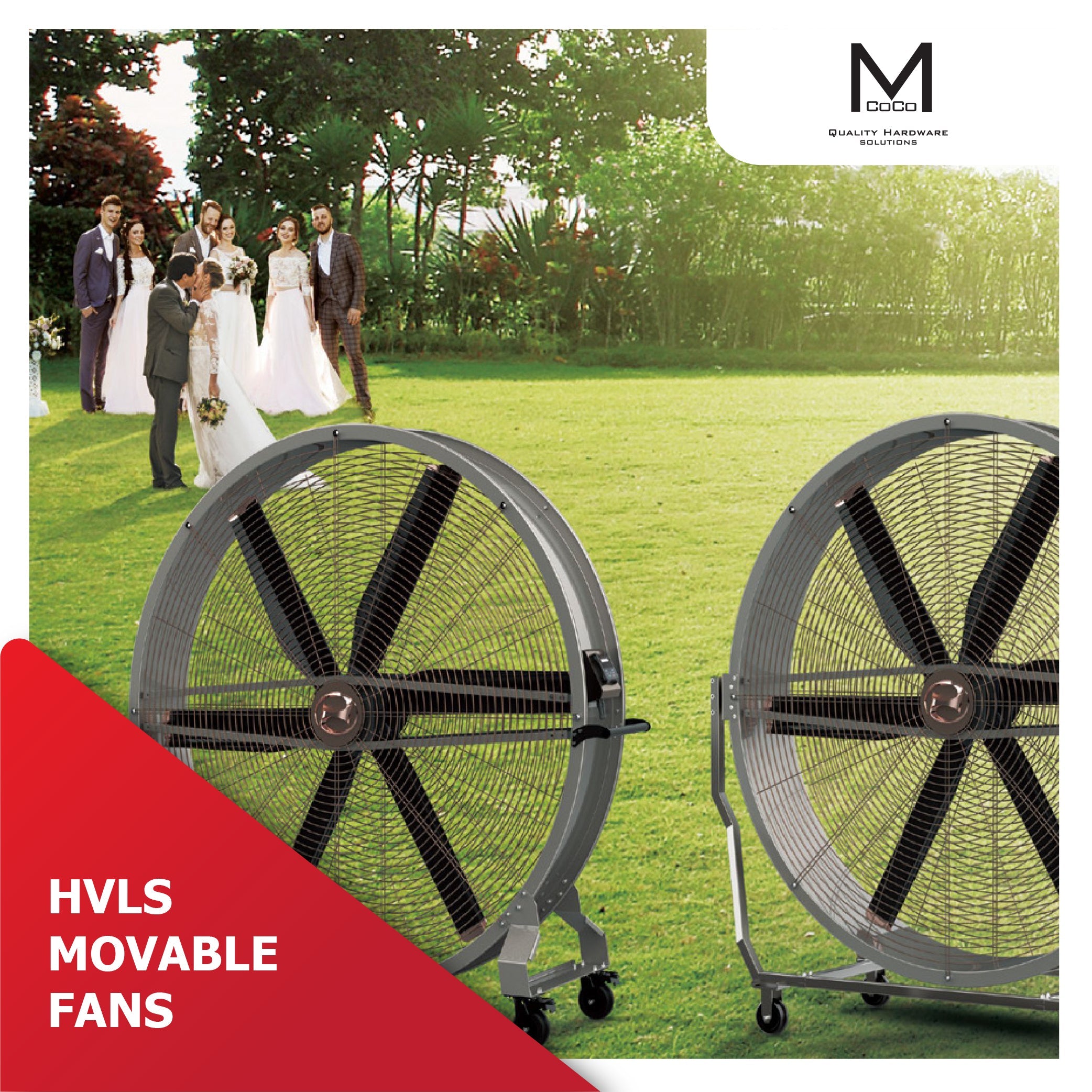 Mcoco HVLS Movable Fans | Category – M. M. Noorbhoy & Co (Pvt) Ltd