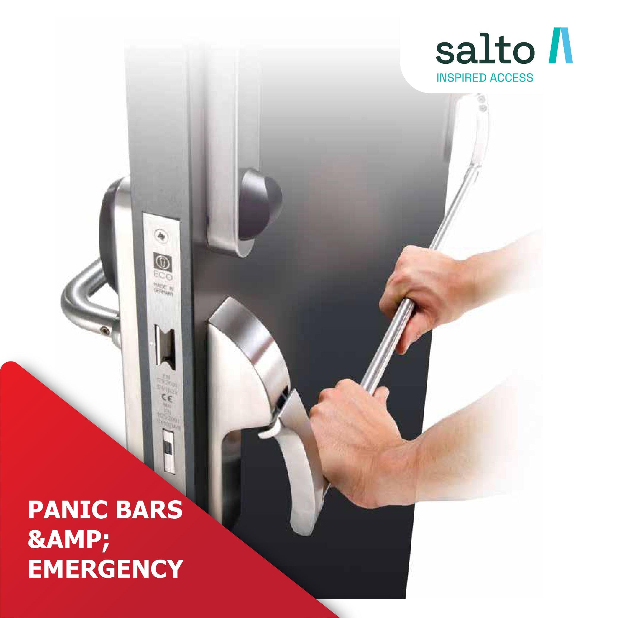 Salto Panic Bars & Emergency Exit Devices | Category – M. M. Noorbhoy ...