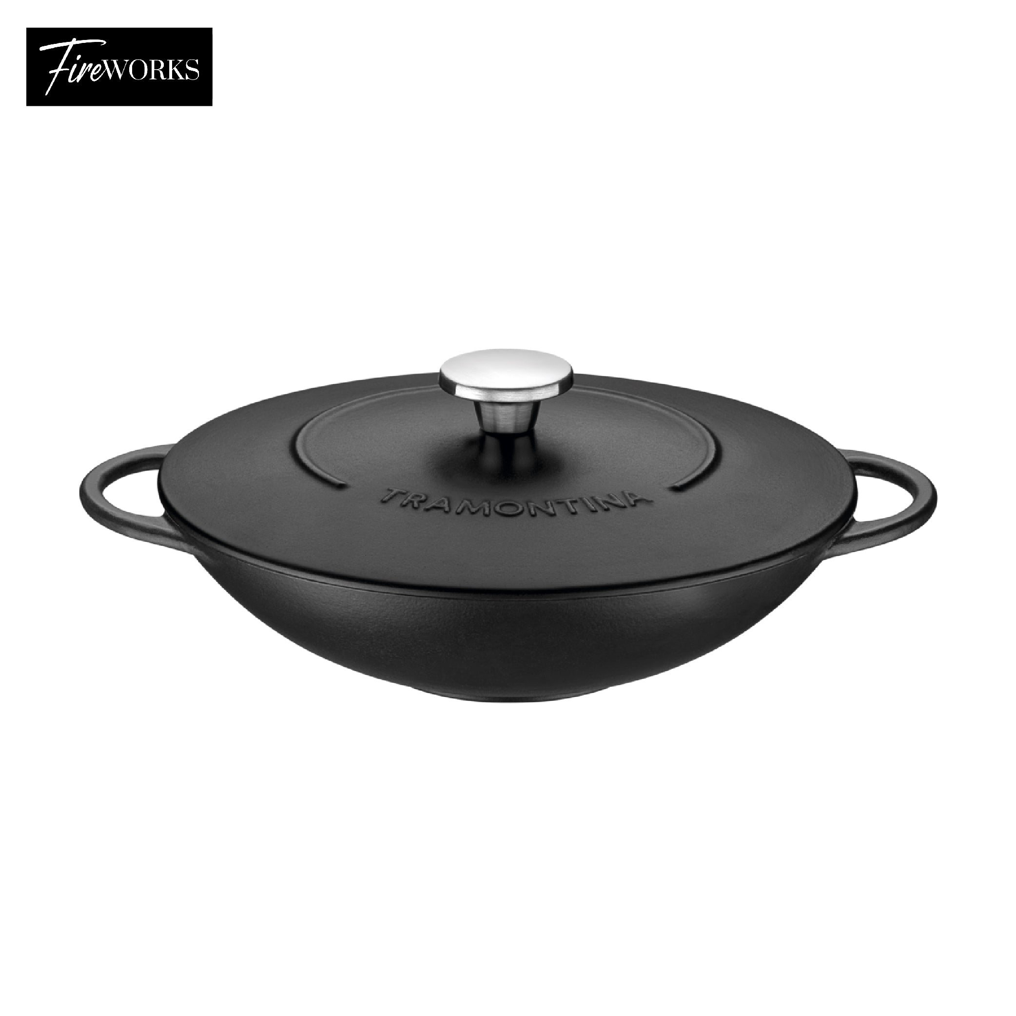 Fireworks Tramontina Enamel Cast Iron Wok Ø32cm - 20907032 – M. M ...