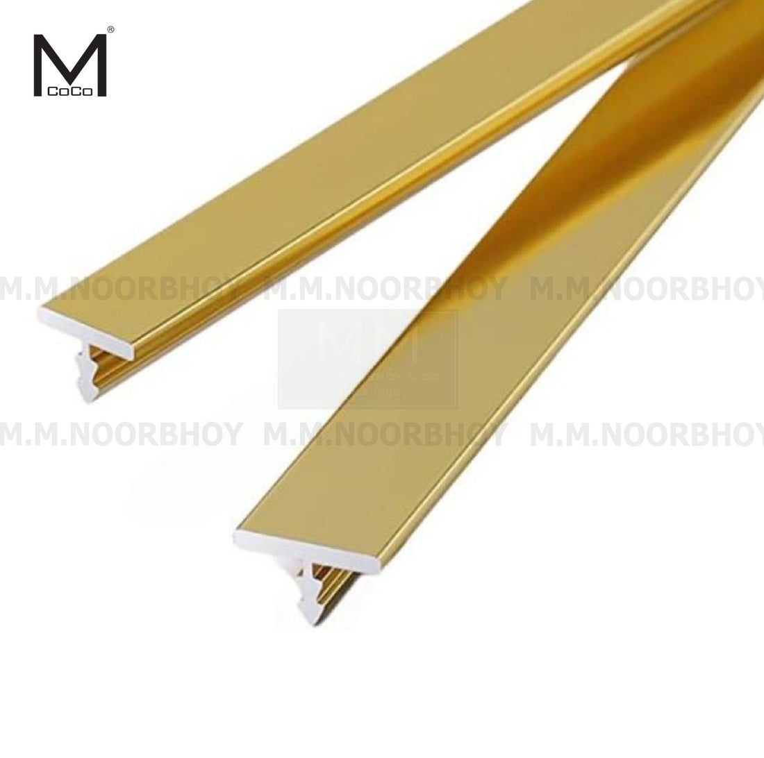 Mcoco Aluminum Profile Champagne, Black and Gold Finishes - MCOCO/T10 ...