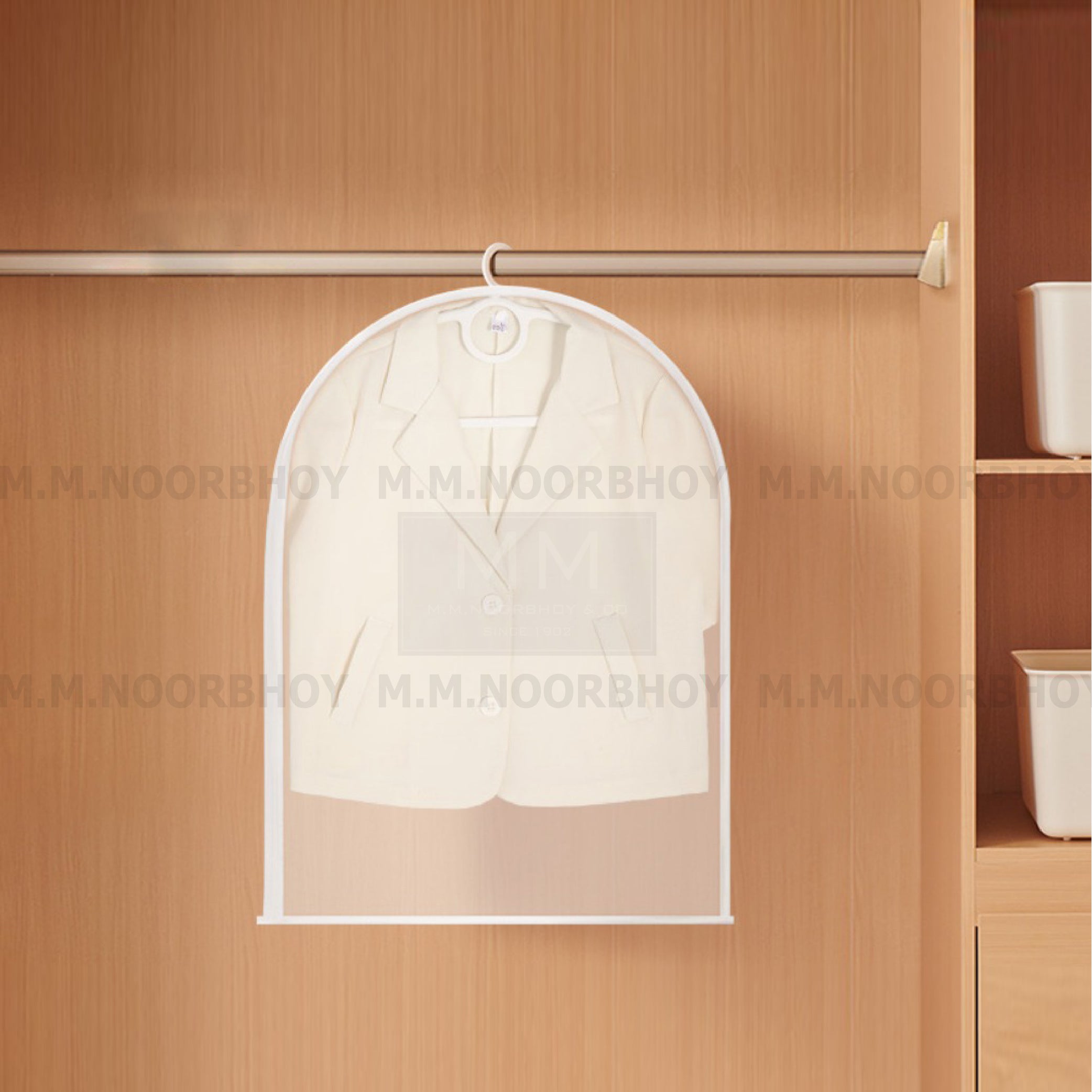 Translucent Dust-Proof Clothing Cover Material PEVA Size 600 x 800mm 5 ...