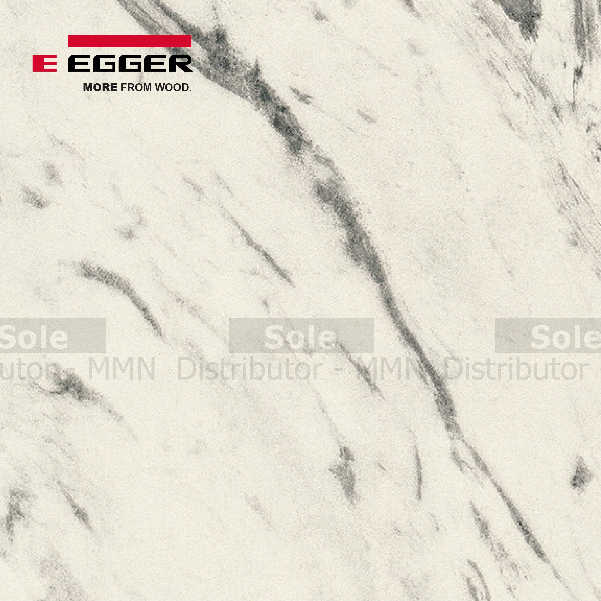Egger White Carrara Marble, Matt Finish-Both sides Melamine Faced Chip ...