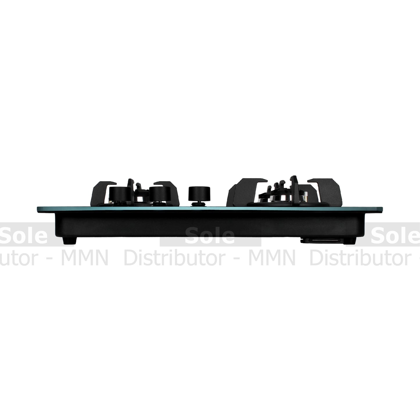 Faber Gas Hob MAXUS HT603 3 Burners with Cast Iron Support in Black Gl ...