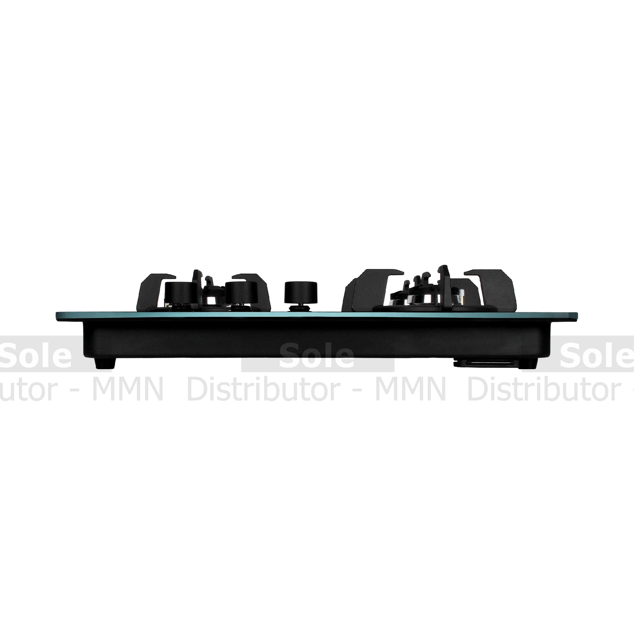 Faber Gas Hob MAXUS HT603 3 Burners with Cast Iron Support in Black Gl ...