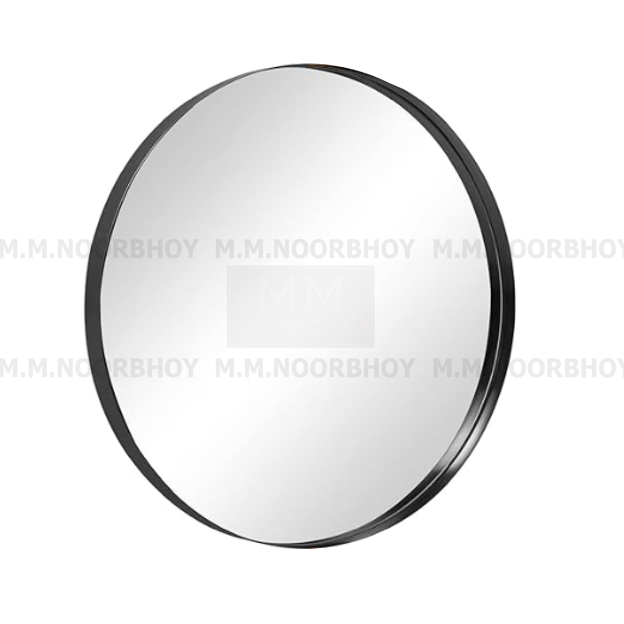 GC-Mirror with Frame 12 Round Black - MIR12 - GC/BF/MIR/BLK/12 – M. M ...