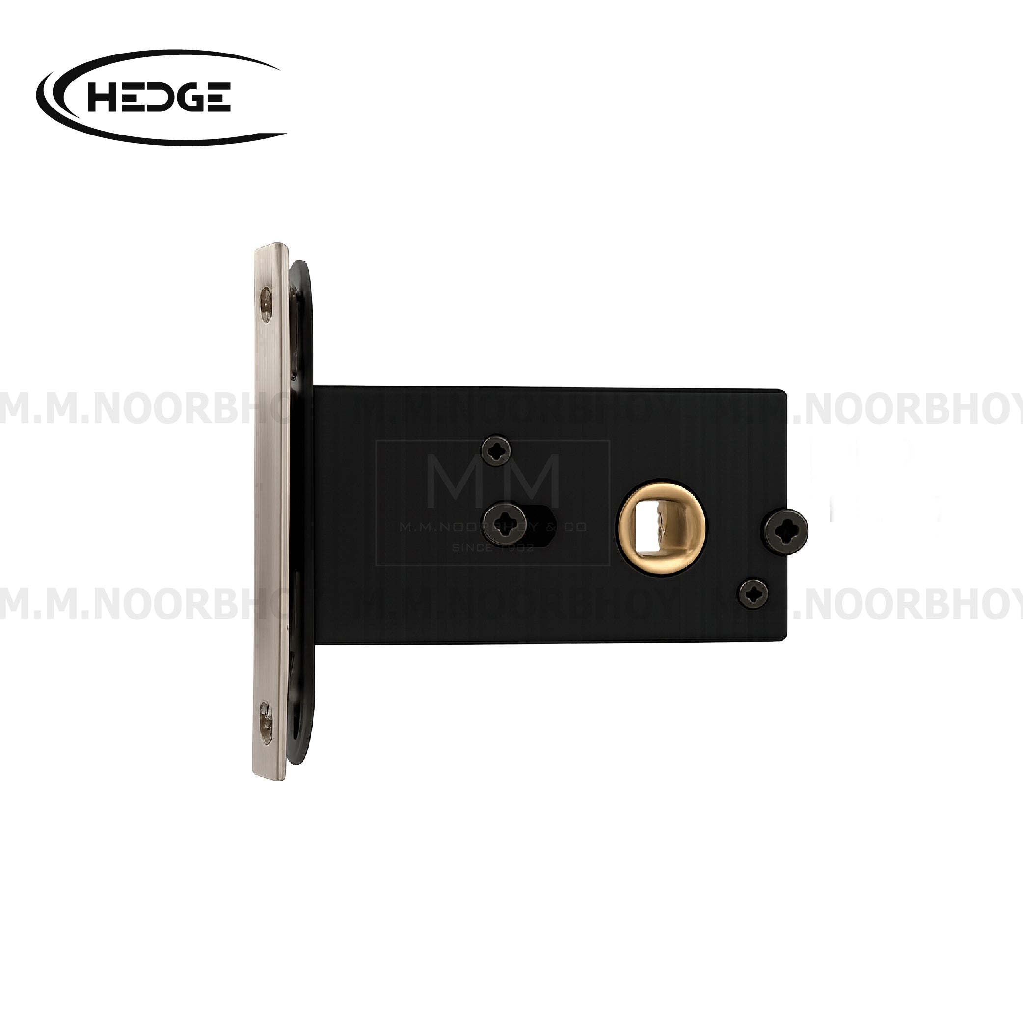 Hedge Toilet Dead Lock for Indicator Black Finish - HE/TLB/BLK/DL301 ...