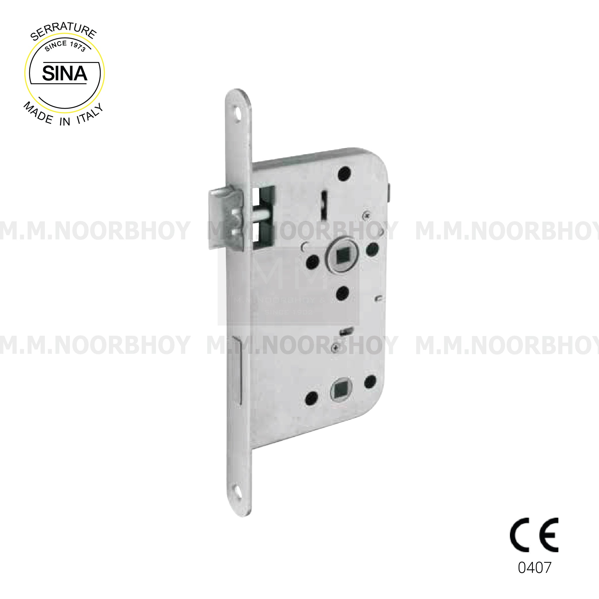 Sina Lock Body (Italy) SS 304 60x72mm Sash Only (LB Sina) - ZITIS608C2 ...