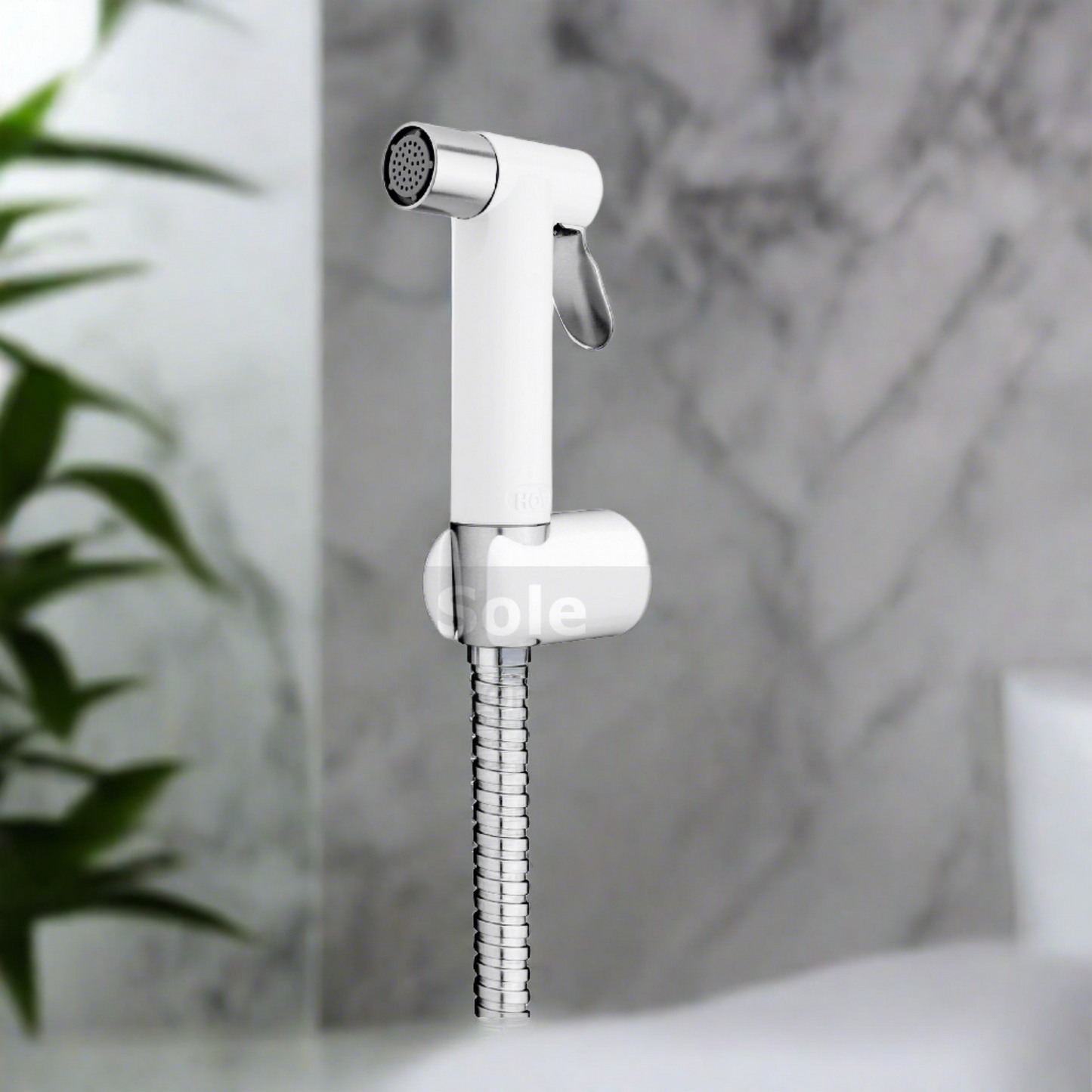 VRH Bidet Spray With 4 Feet Flexible Hose, Thermo Plastic ABS 304 Grad ...