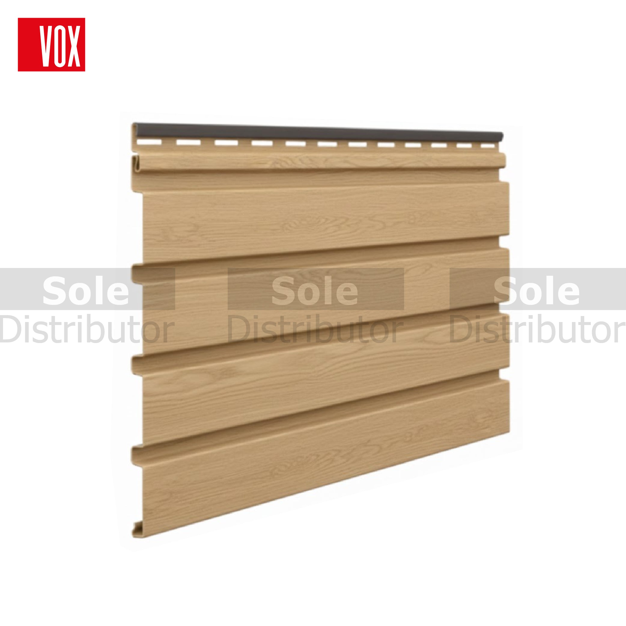 VOX Fluted Wall Panel Oak Color 2.95x0.25m - VOX/FP/PNL-06/OAK/2.95/30 ...
