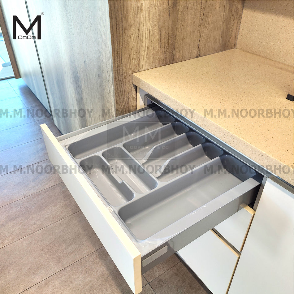 Mcoco Kitchen Cutlery Tray , Size 390x485x60mm & 540x485x60mm , PVC Pl ...