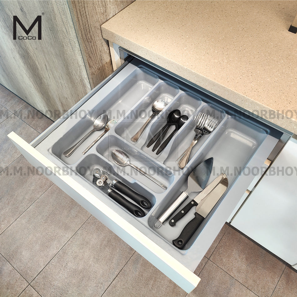 Mcoco Kitchen Cutlery Tray , Size 390x485x60mm & 540x485x60mm , PVC Pl ...