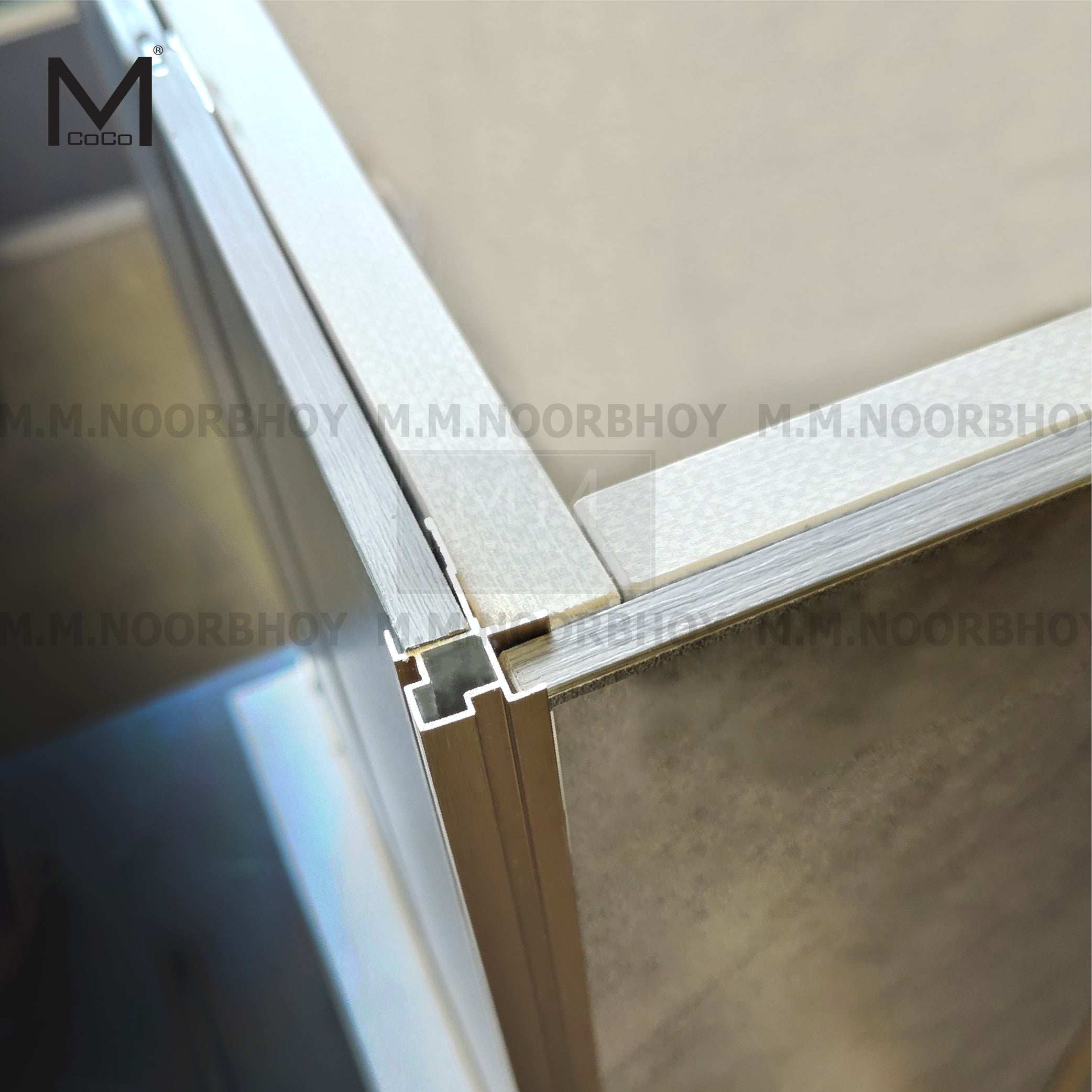 Mcoco Wall Panel Aluminium Profile Length:3mtr Drawing 9mm Thickness E ...