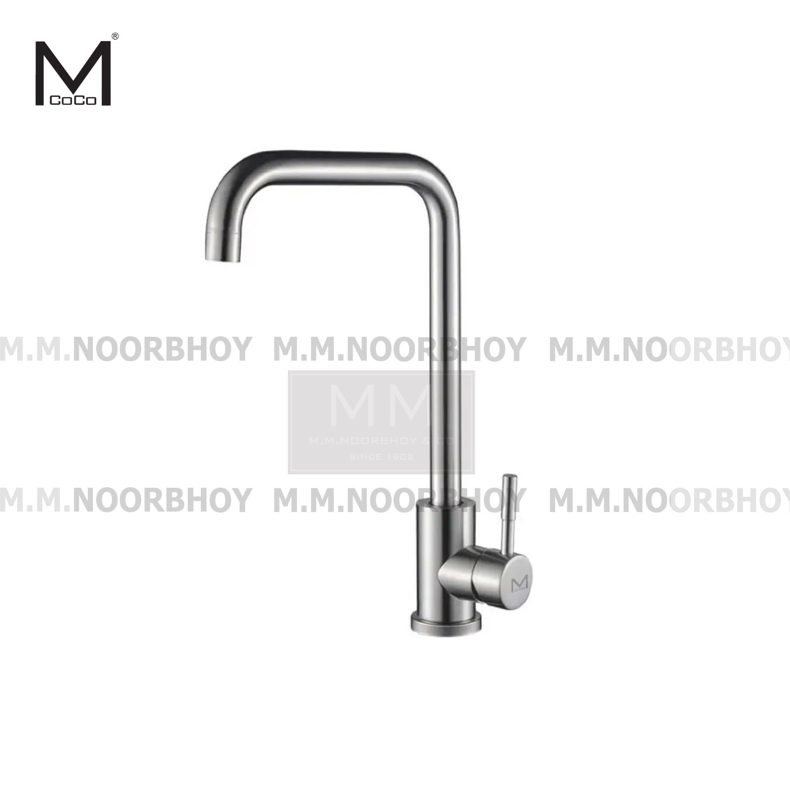 Mcoco Kitchen Mixer Faucet Brushed Finish Stainless Steel - MCO/FAU/SS ...