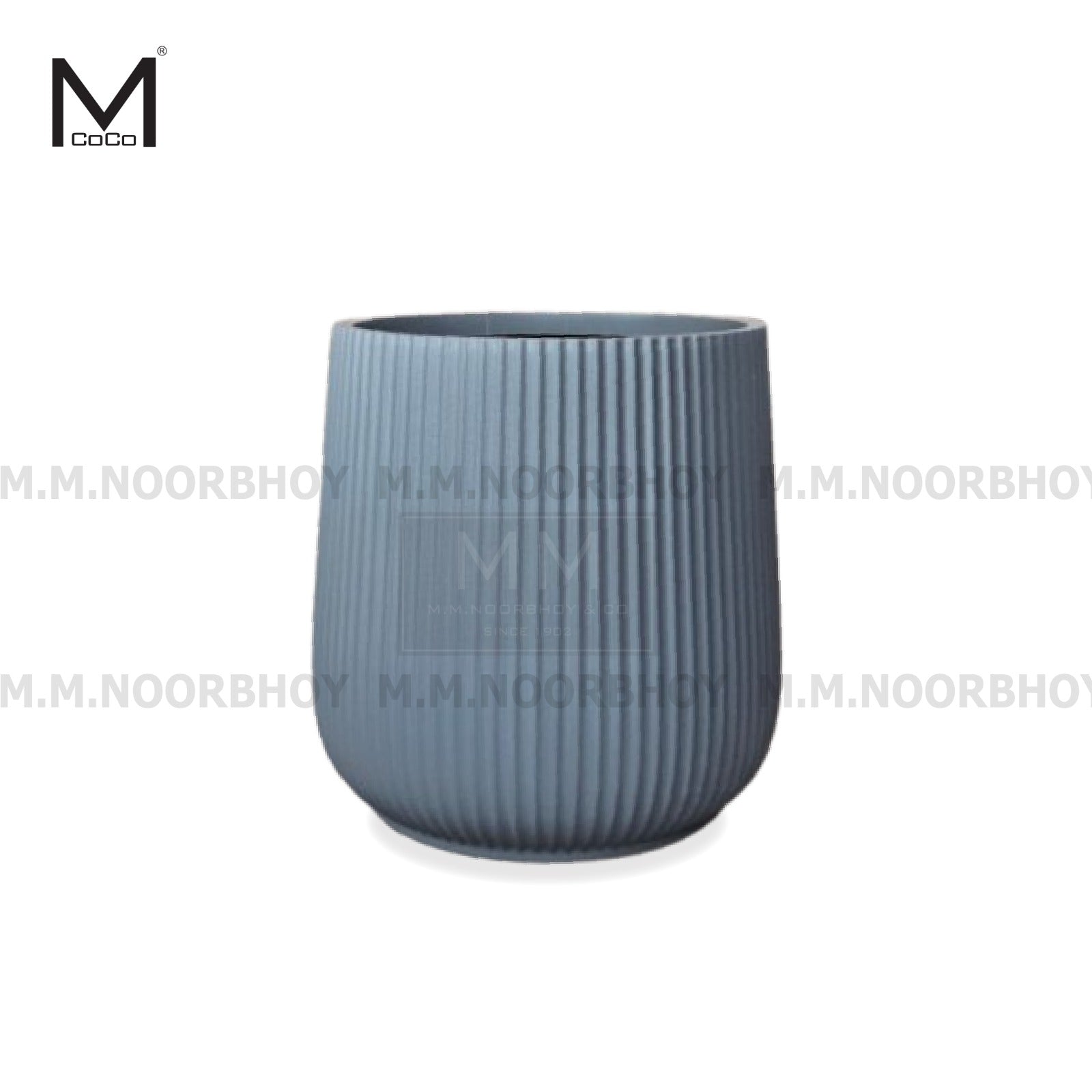 Mcoco Flower Pots For Indoor & Outdoor Deep Grey Color Each - MCO/PP/D ...