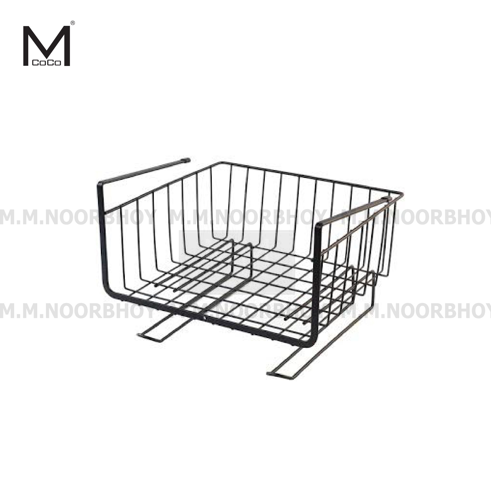 Mcoco Steel Multipurpose Storage Rack/Shelf, Black Color - YI-YM0104J ...