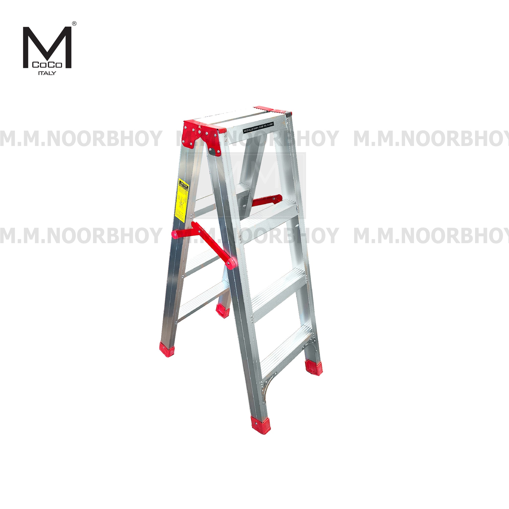 Mcoco Aluminium Ladder Silver and Orange Color - MCO/ALLD/342 – M. M ...