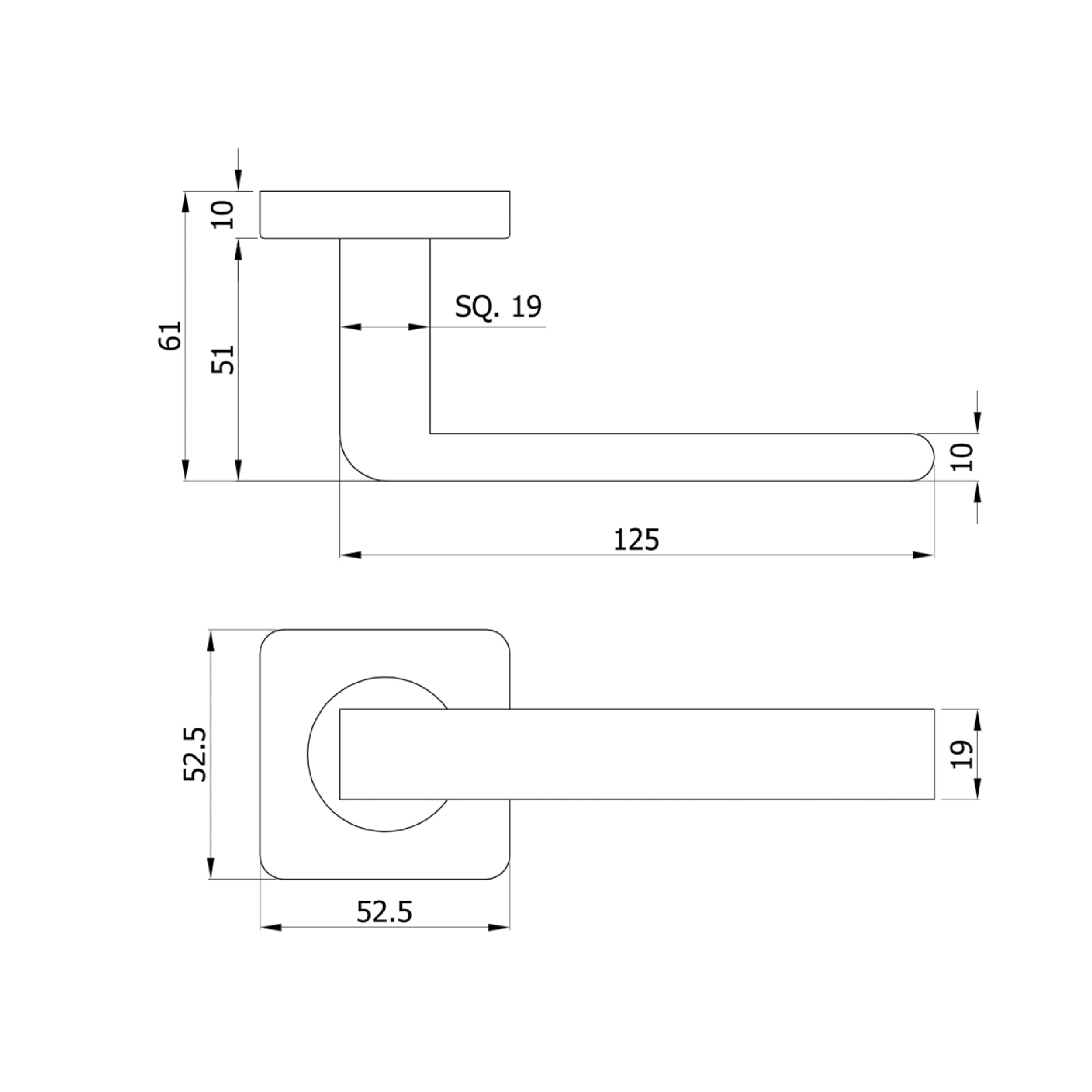 Kich Lever Handles | Category – M. M. Noorbhoy & Co (Pvt) Ltd