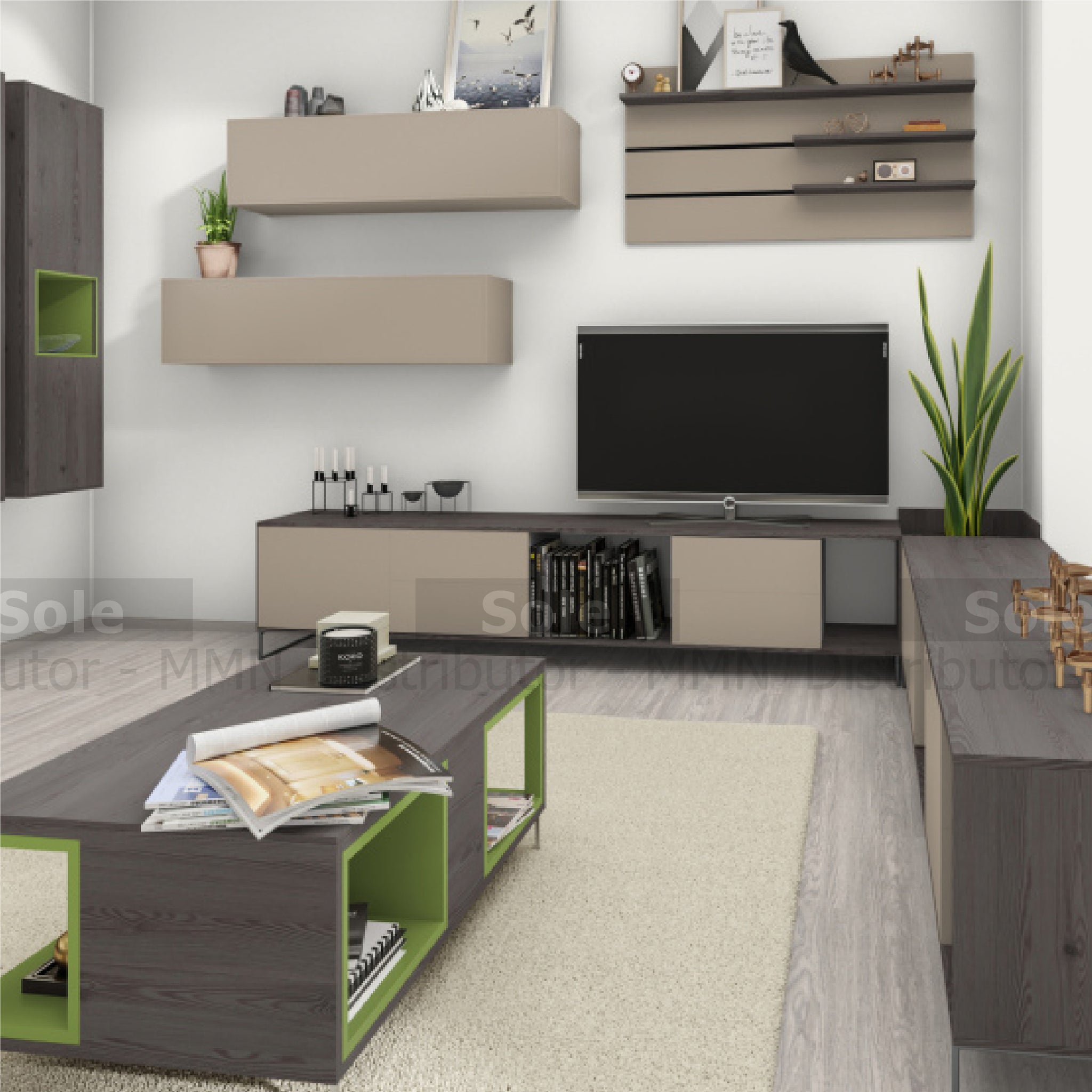 Egger Board Stone Grey Both Sides Printed, Thickness 18mm, Size 2800x2 ...