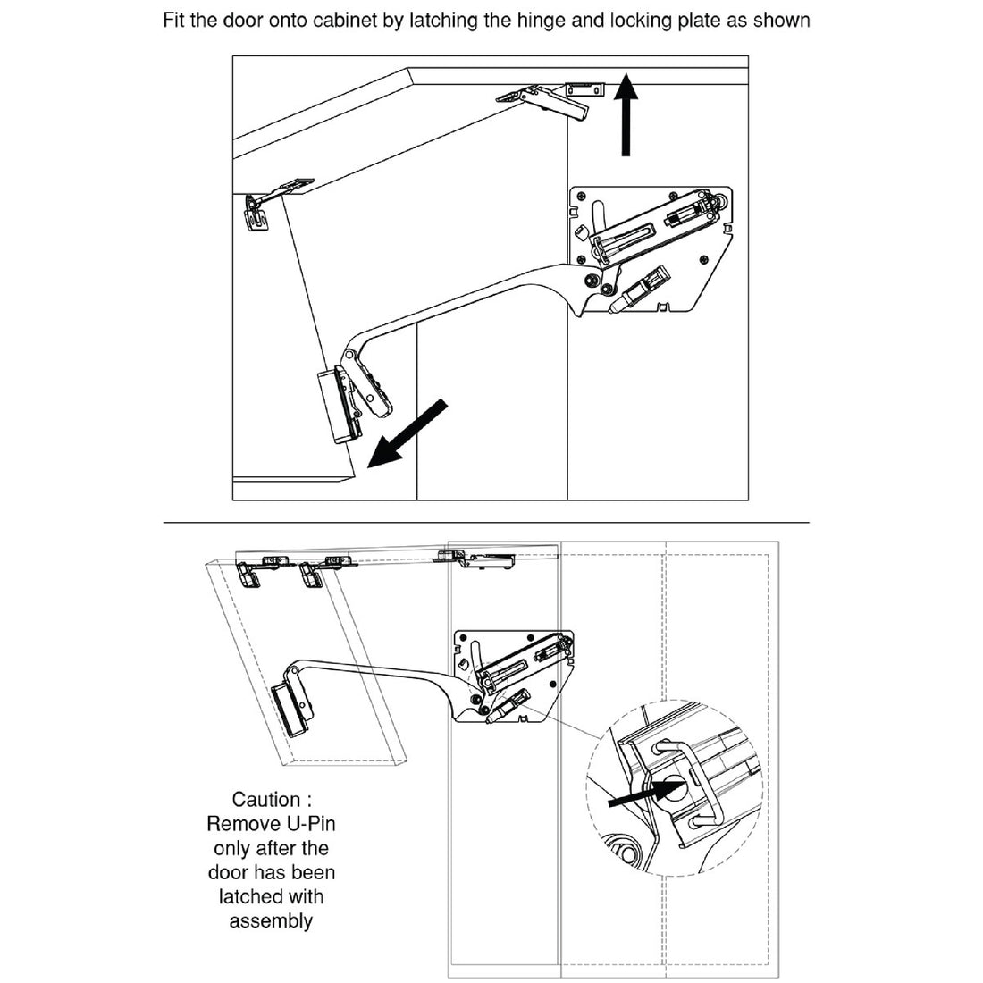Ebco Eurolift Bifold System, Height 600mm & 720mm Left & Right, AT Fin ...