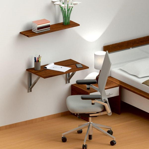 Ebco Foldable Table Bracket Sizes 400mm & 500mm Frosty White Colour ...