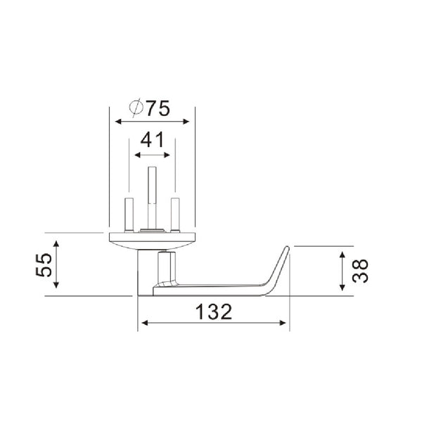 EuroArt External Lever Trim Outside Access Device - EAD210/SSS – M. M ...