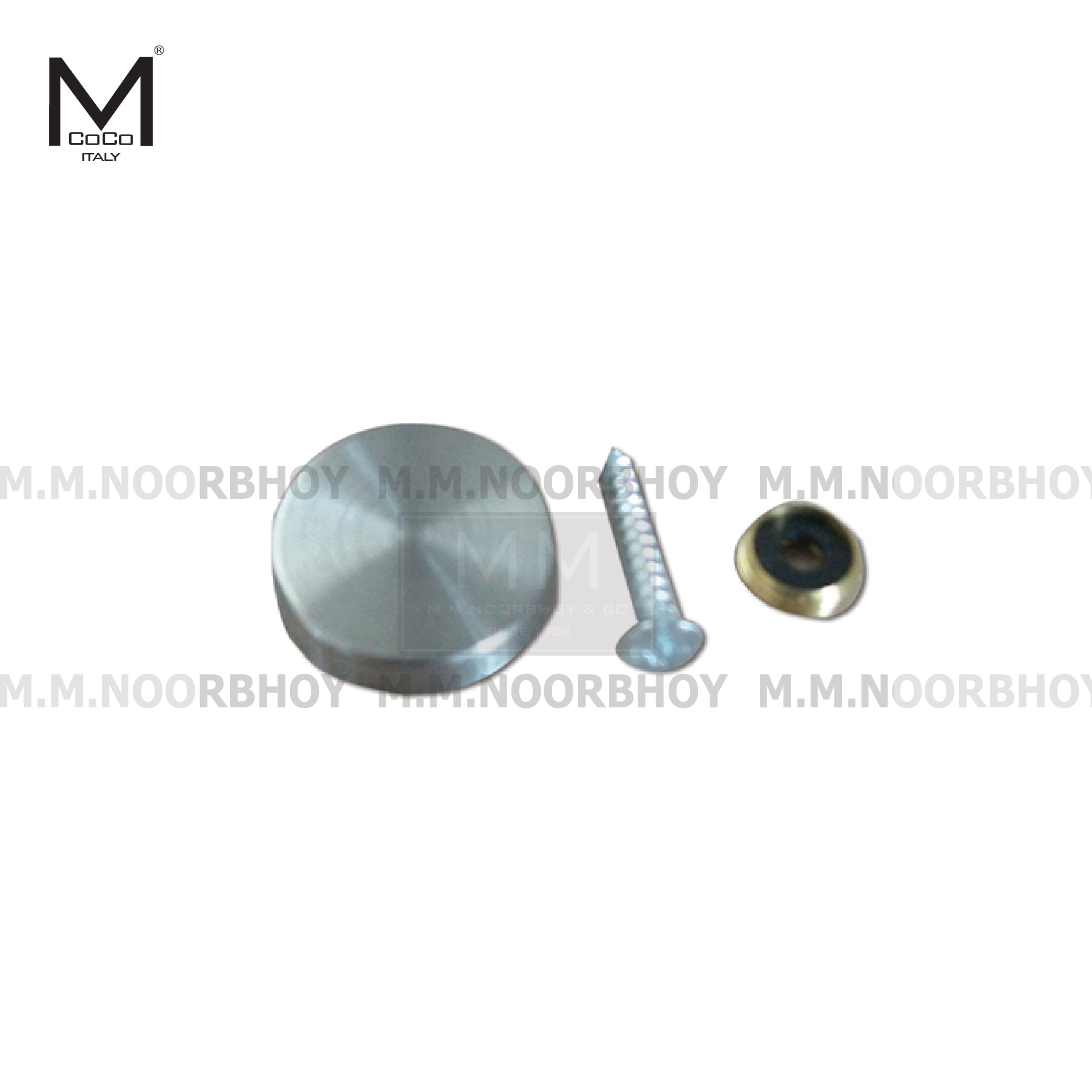 Mcoco Decorative Screw Cap Round Size 16mm to 30mm Stainless Steel Fin ...